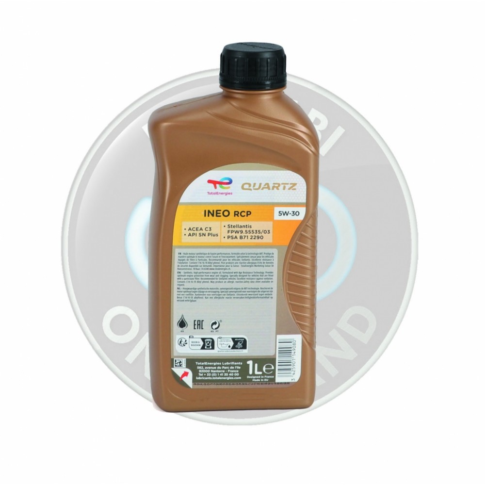 Total Quartz Ineo RCP 5W30 1 litro